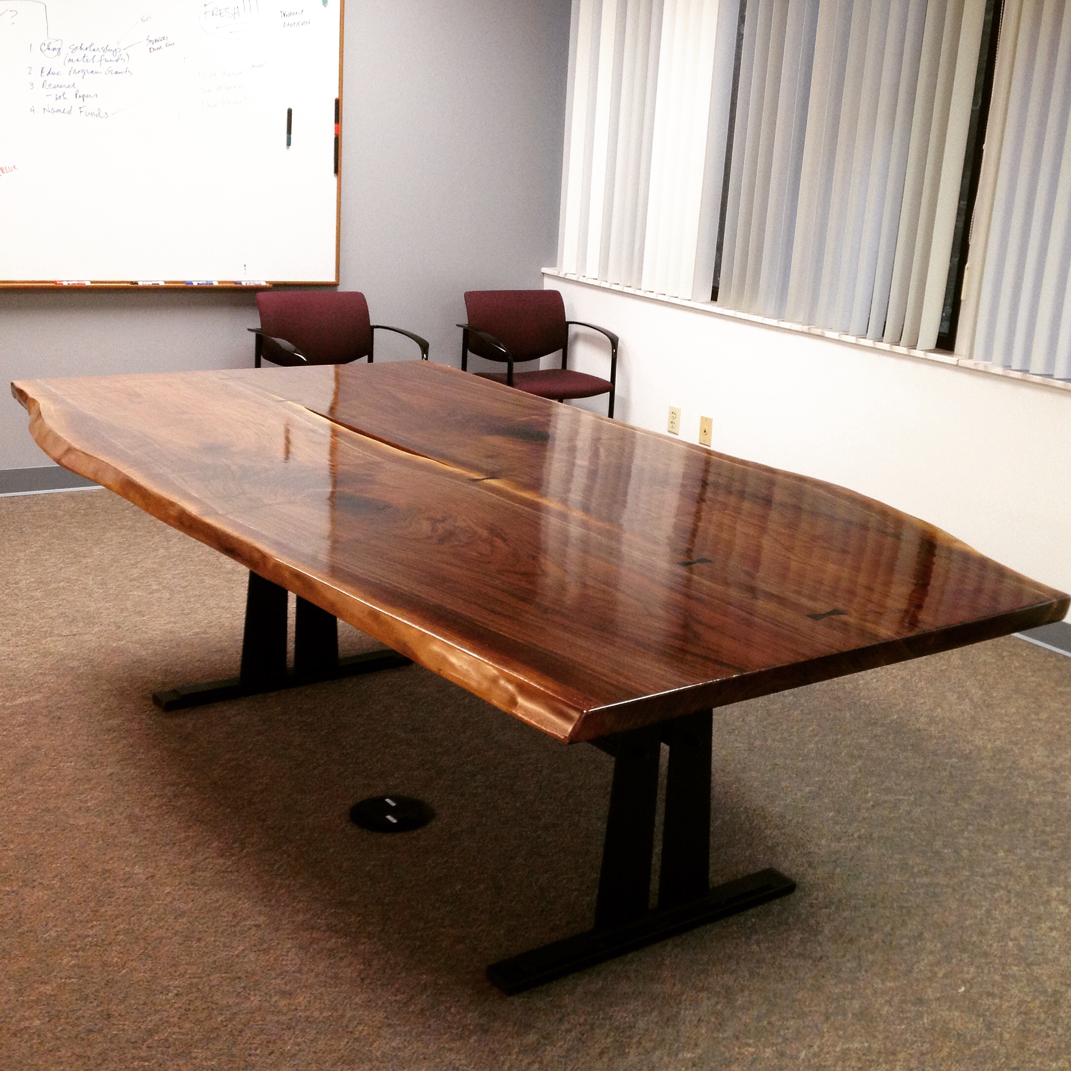 Studio D Conference Table, Part 5 – Wrap Up | thekiltedwoodworker