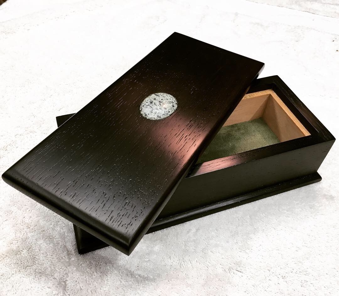 Ailsa Craig Box Completed | thekiltedwoodworker